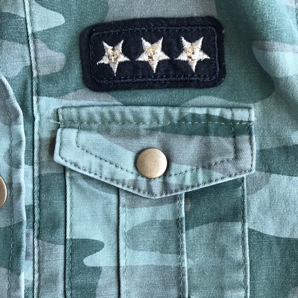 Justice | Jackets & Coats | Justice Girls Camouflage Camo Jacket Size ...